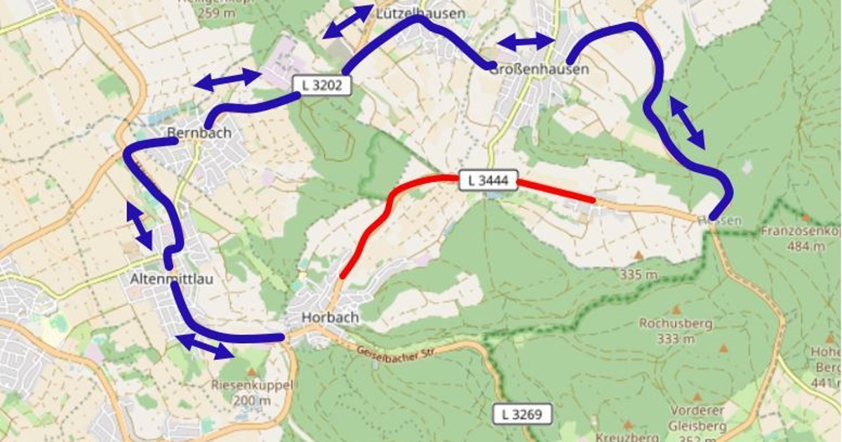 Erneuerung der L 3444 Horbach/Waldrode | Gemeinde Linsengericht